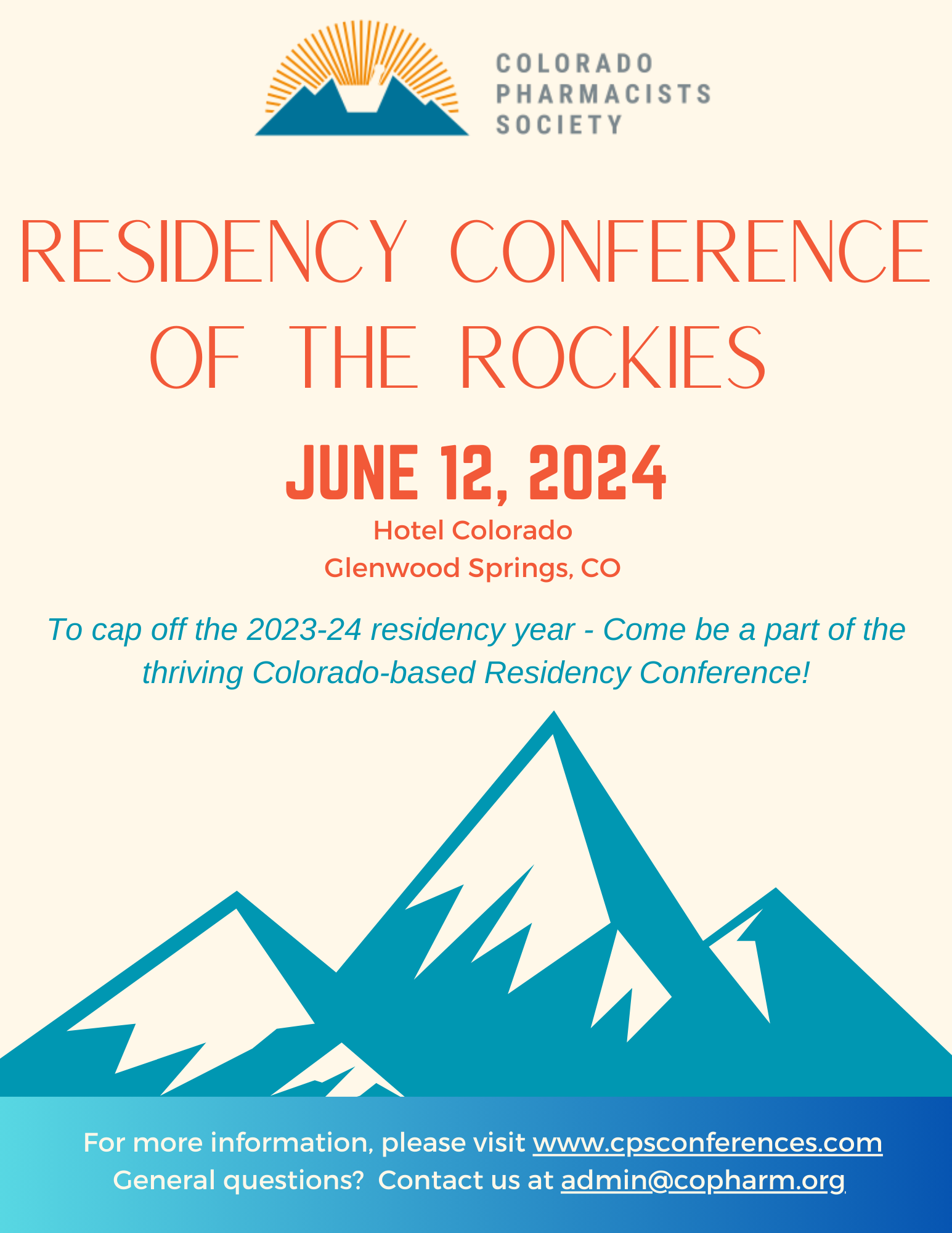 Residency Conference of the Rockies (RCOR)